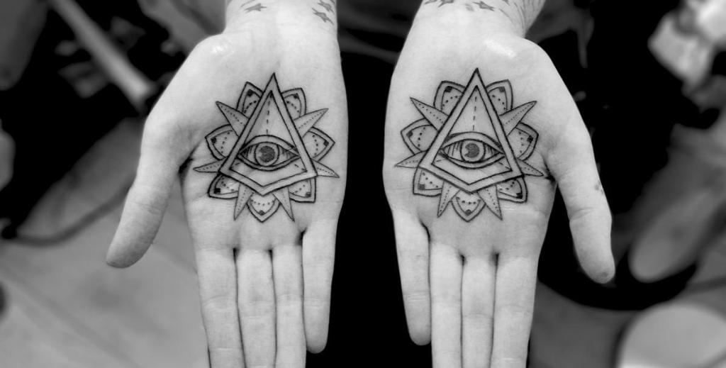 Geometric tattoo patterns by Chaim Machlev
