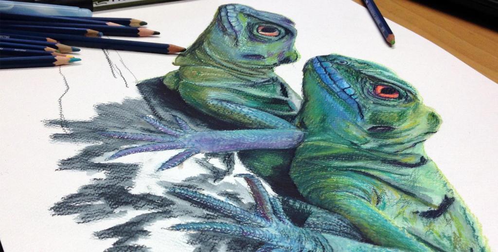 Drawings by Dino Tomic