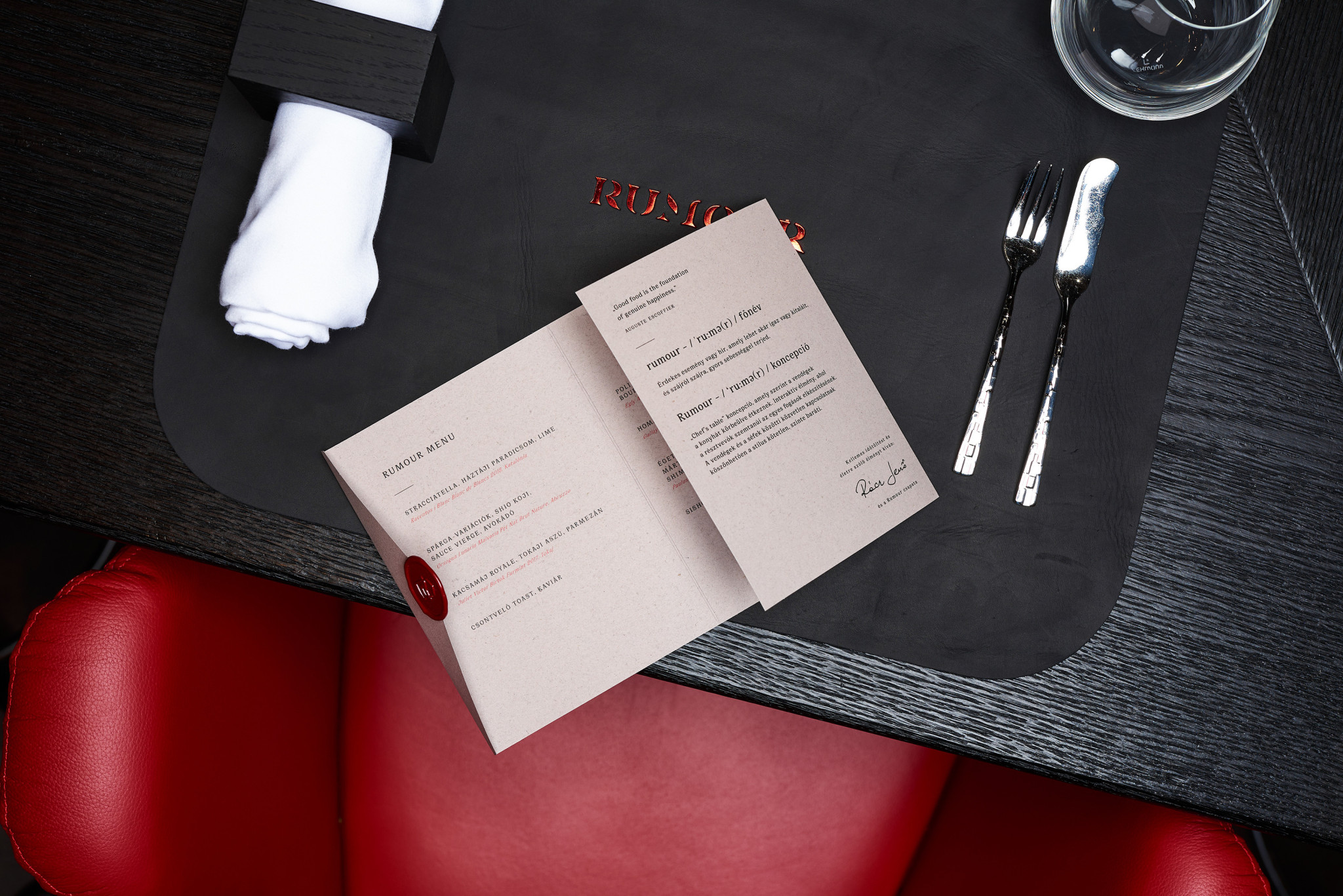 Hospitality Graphic Design Work by Eszter Laki | Looks Like Good Design