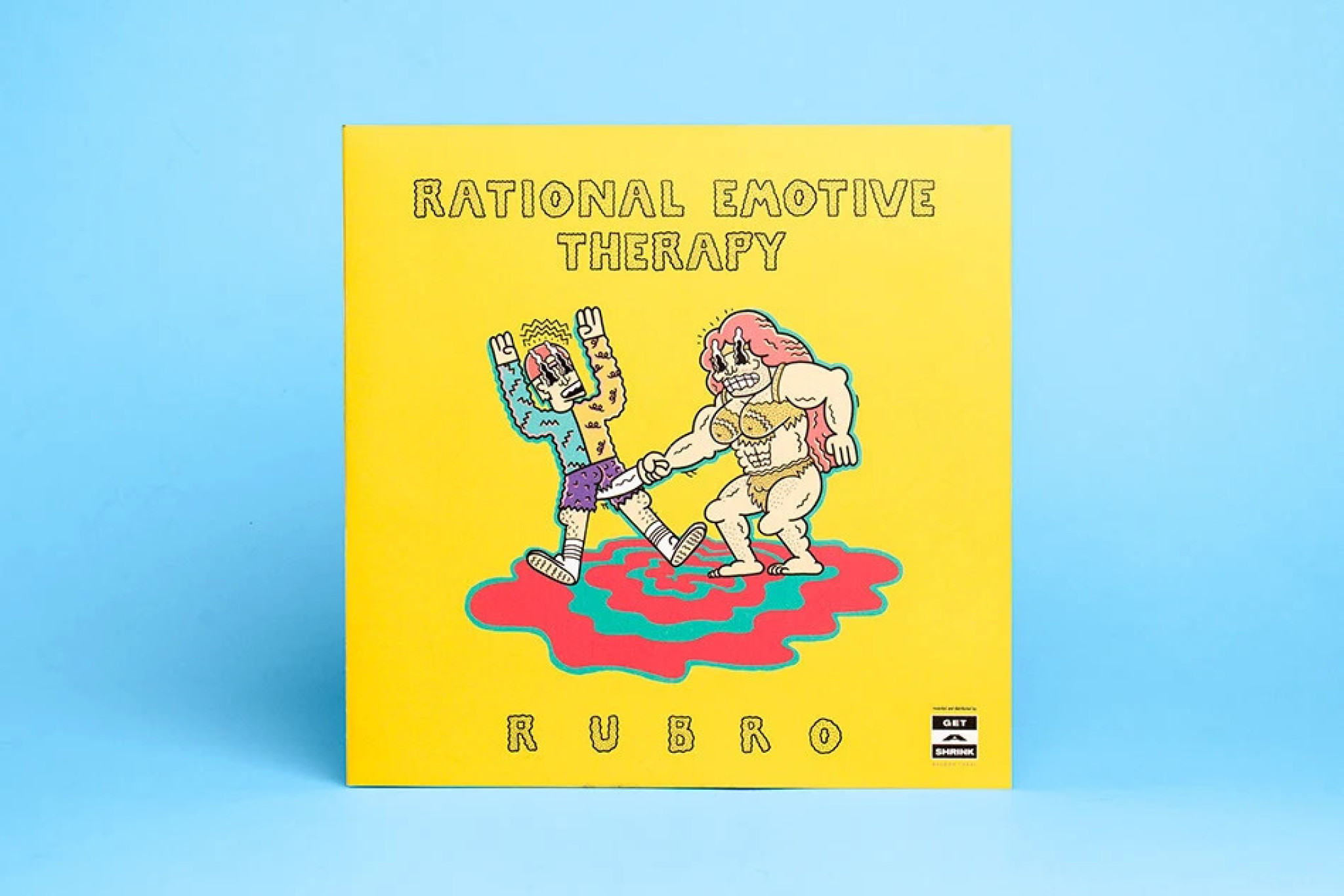 Rational Emotive Therapy Album Cover Design by Rubro Del Rubro | Looks ...