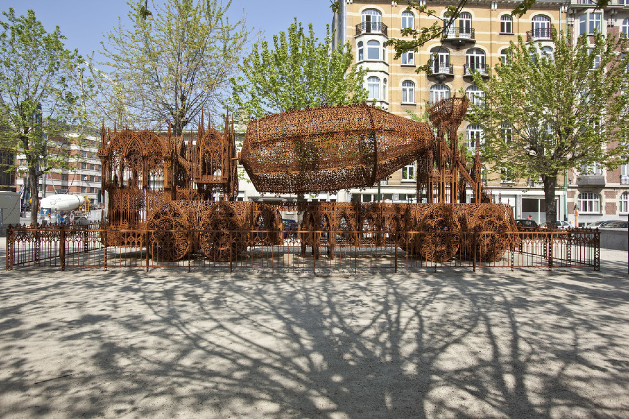 Gothic Inspired Machinery Sculptures by Wim Delvoye | Looks Like Good ...