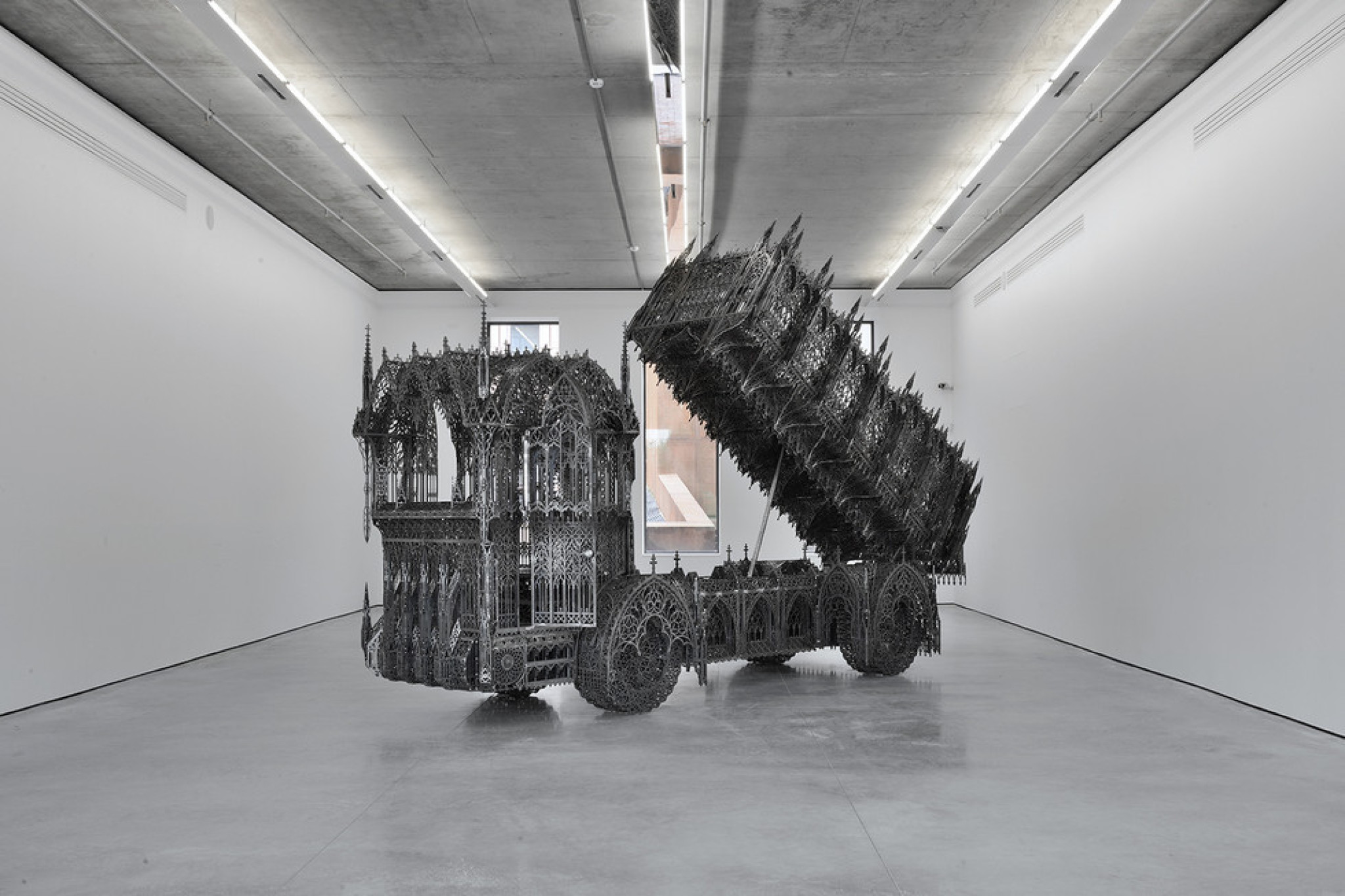 Gothic Inspired Machinery Sculptures by Wim Delvoye | Looks Like Good ...