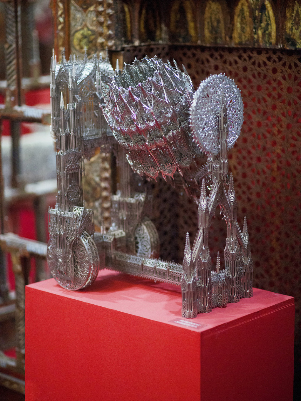 Gothic Inspired Machinery Sculptures by Wim Delvoye | Looks Like Good ...