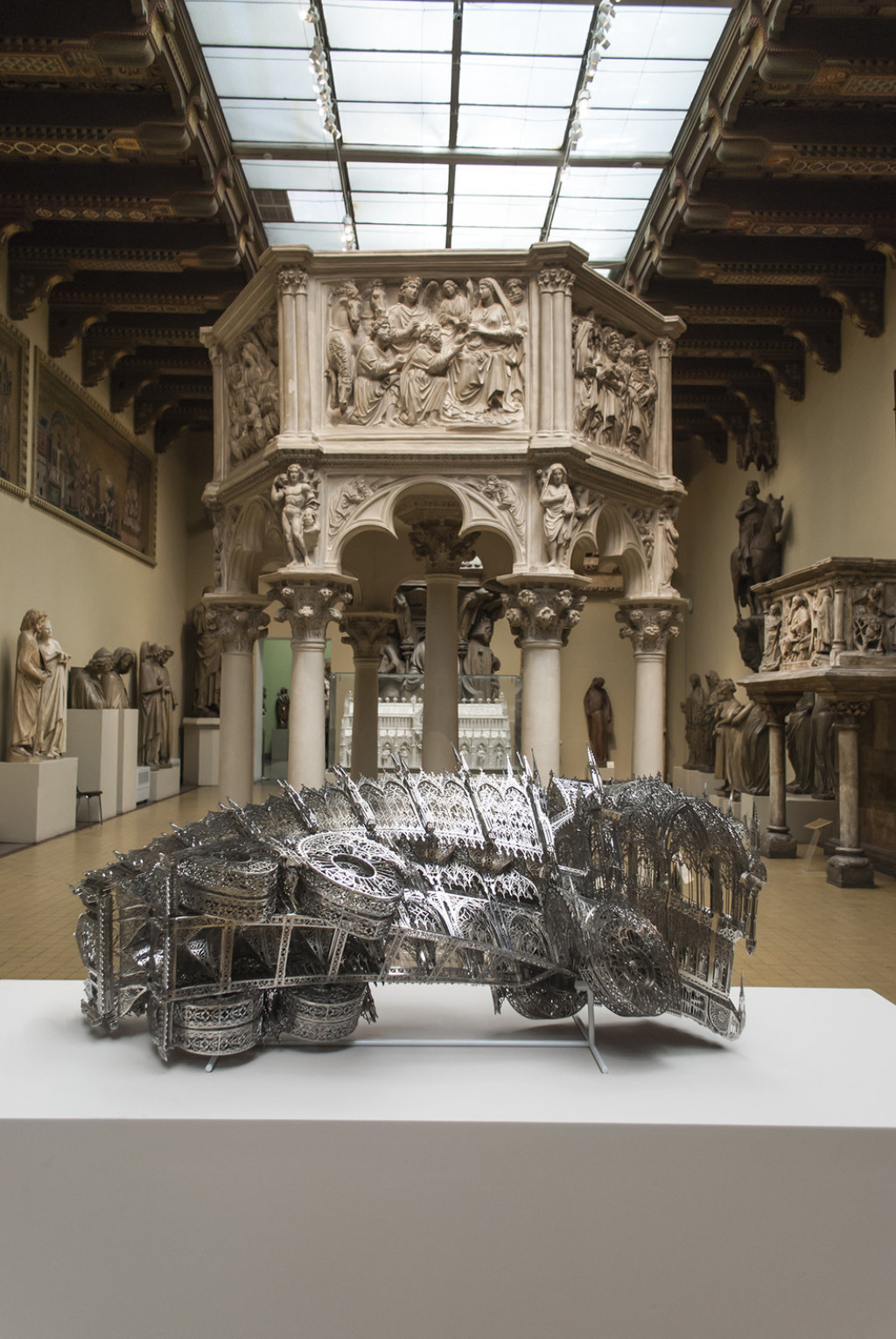 Gothic Inspired Machinery Sculptures by Wim Delvoye | Looks Like Good ...