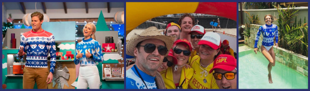 Ugly Christmas Rashie by Jackie Dujardin | Looks Like Good Design