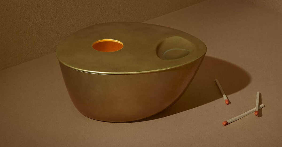 Aesop Brass Oil Burner by Studio Henry Wilson | Looks Like Good Design
