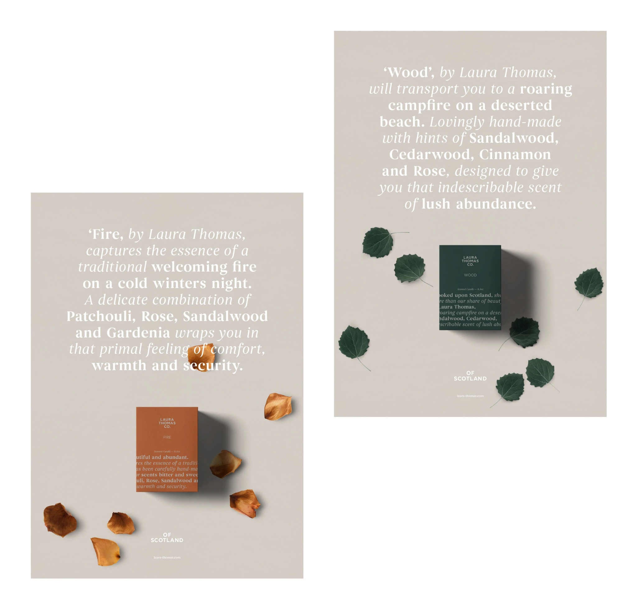 Laura Thomas Co. Packaging by Bold Scandinavia | Looks Like Good Design