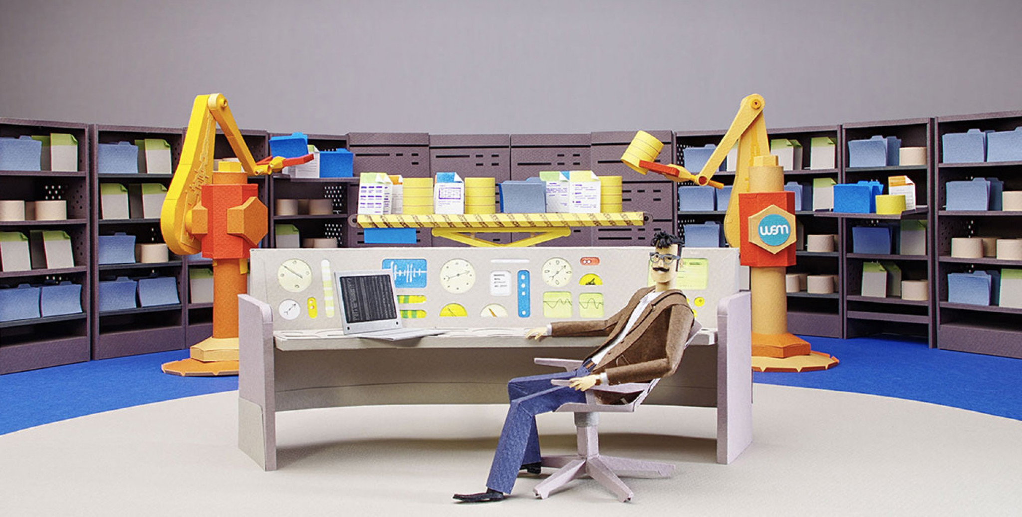 Rehost Papercraft by People Too | Looks Like Good Design