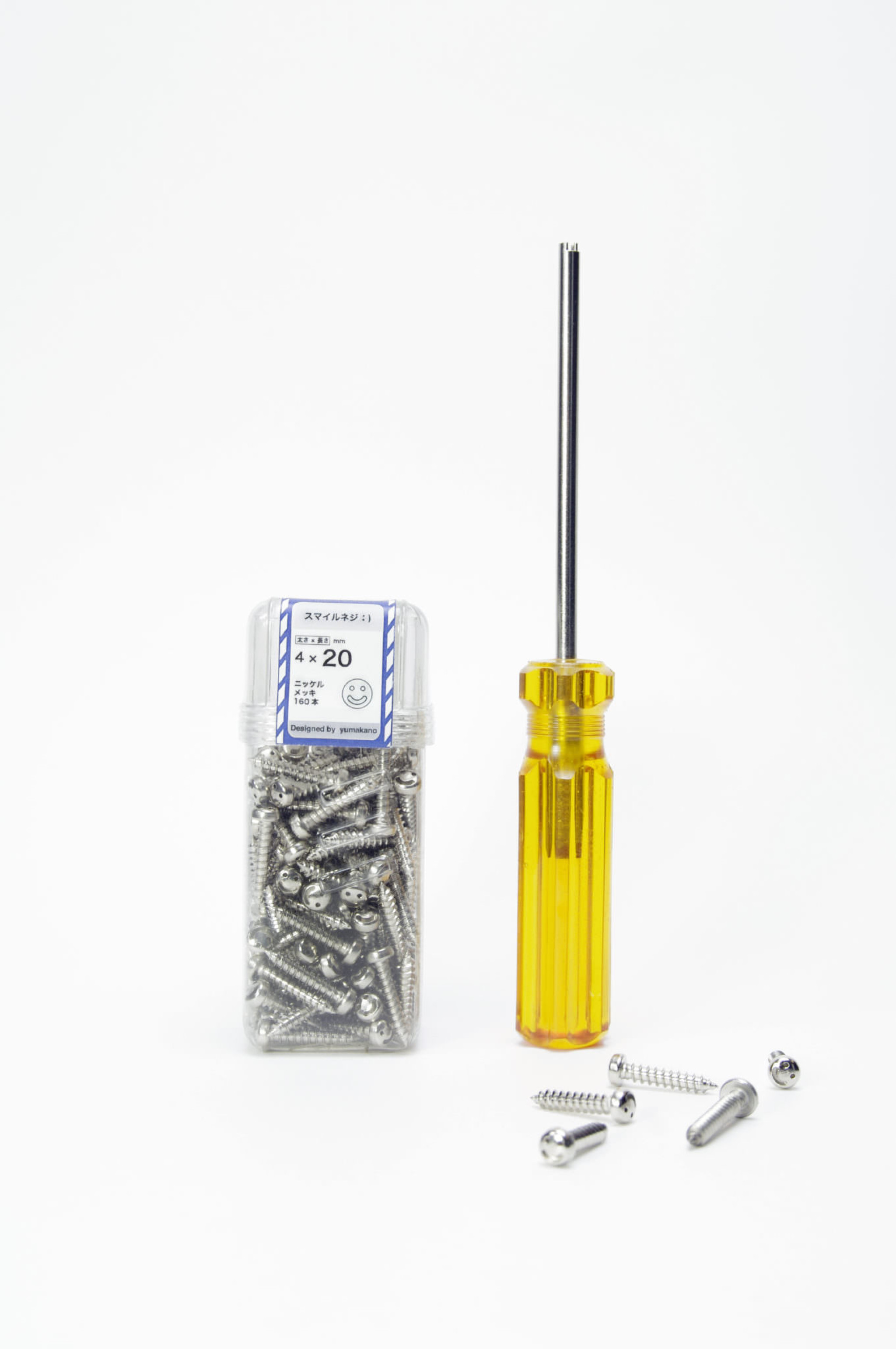Smiley Face Screws by Yuma Kano and Komuro Seisakusho | Looks Like Good ...